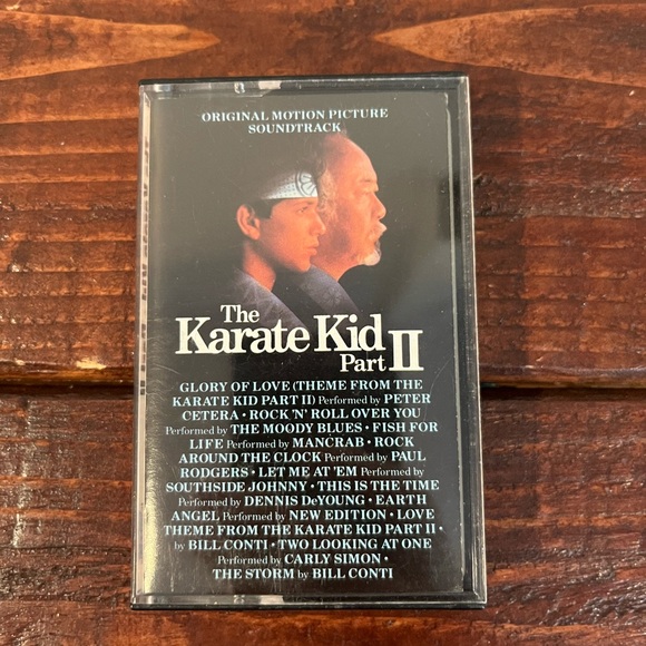 Media | Vintage 8s 1986 Karate Kid Part Ii Movie Music Soundtrack ...